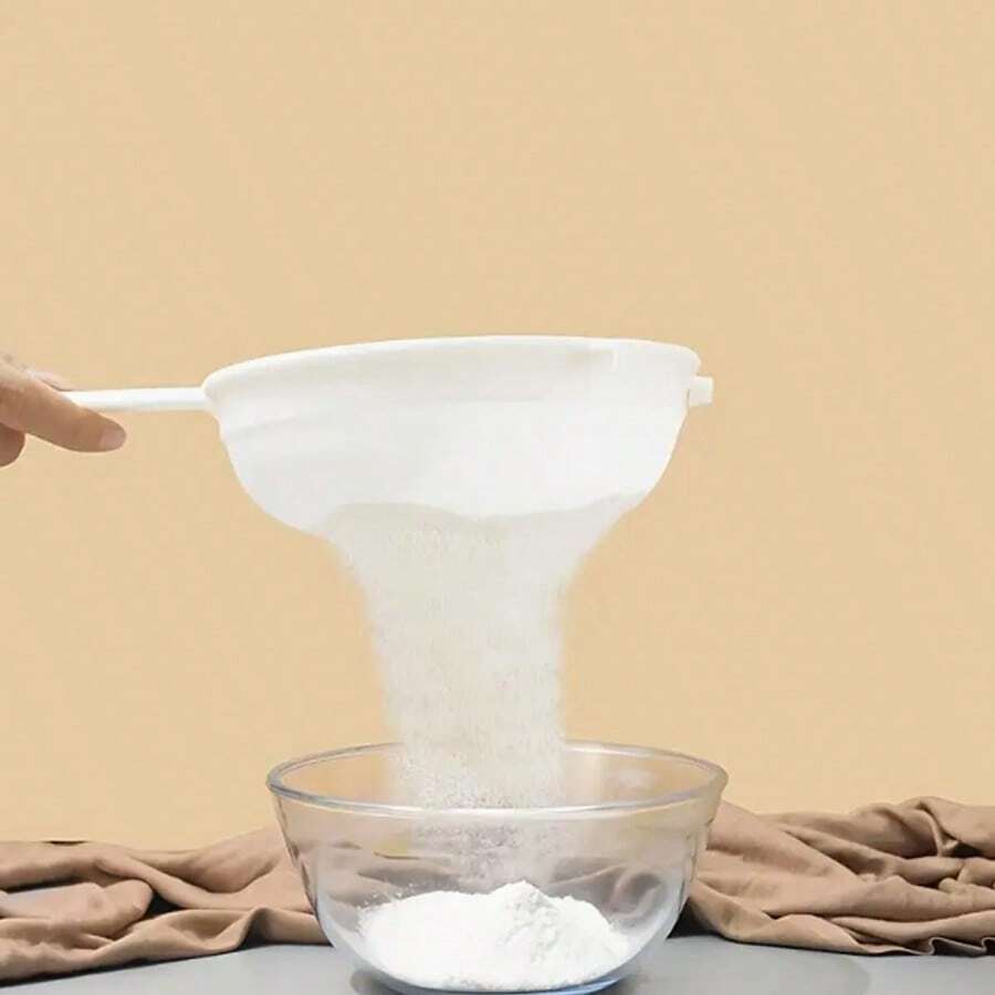 Kitchen Craft Plastic Fine Mesh Strainer For Flour, Soy Milk, Juice ...