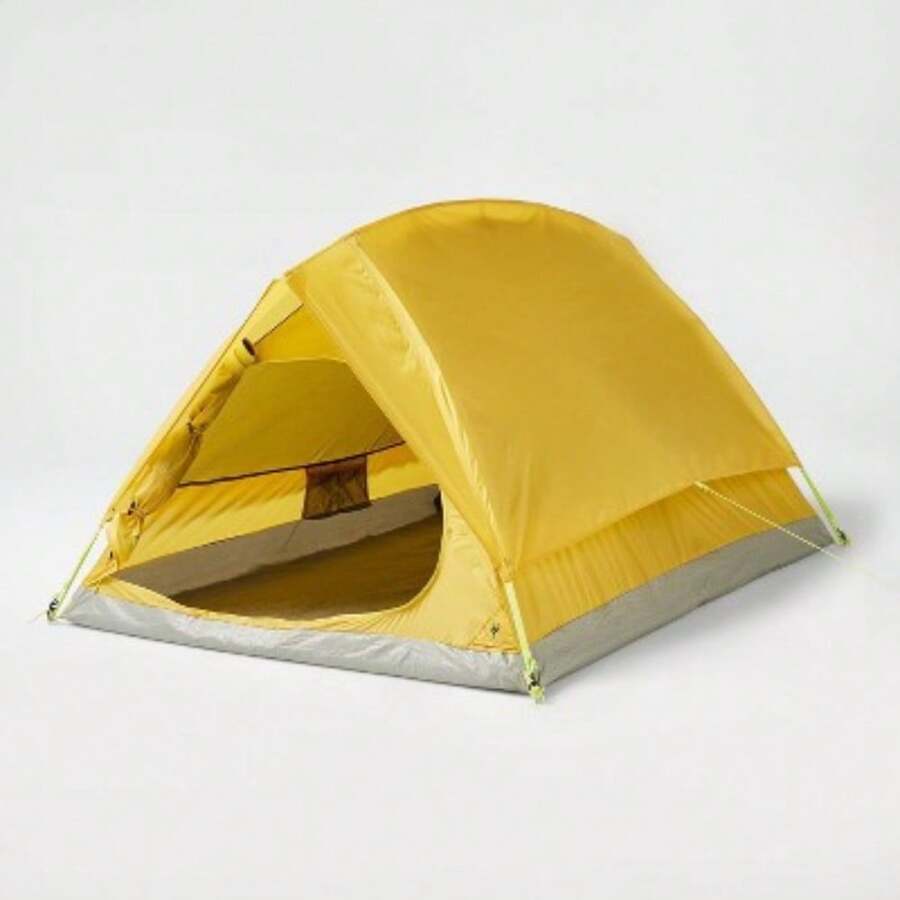 Embark Dome Tent 2-Person Portable Yellow A Frame Camping Water ...