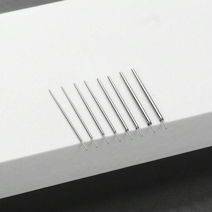 Threadless Piercing Taper 20G 18G 16G 14G Stainless Steel Piercing Taper Insertion For Lip Nose ...