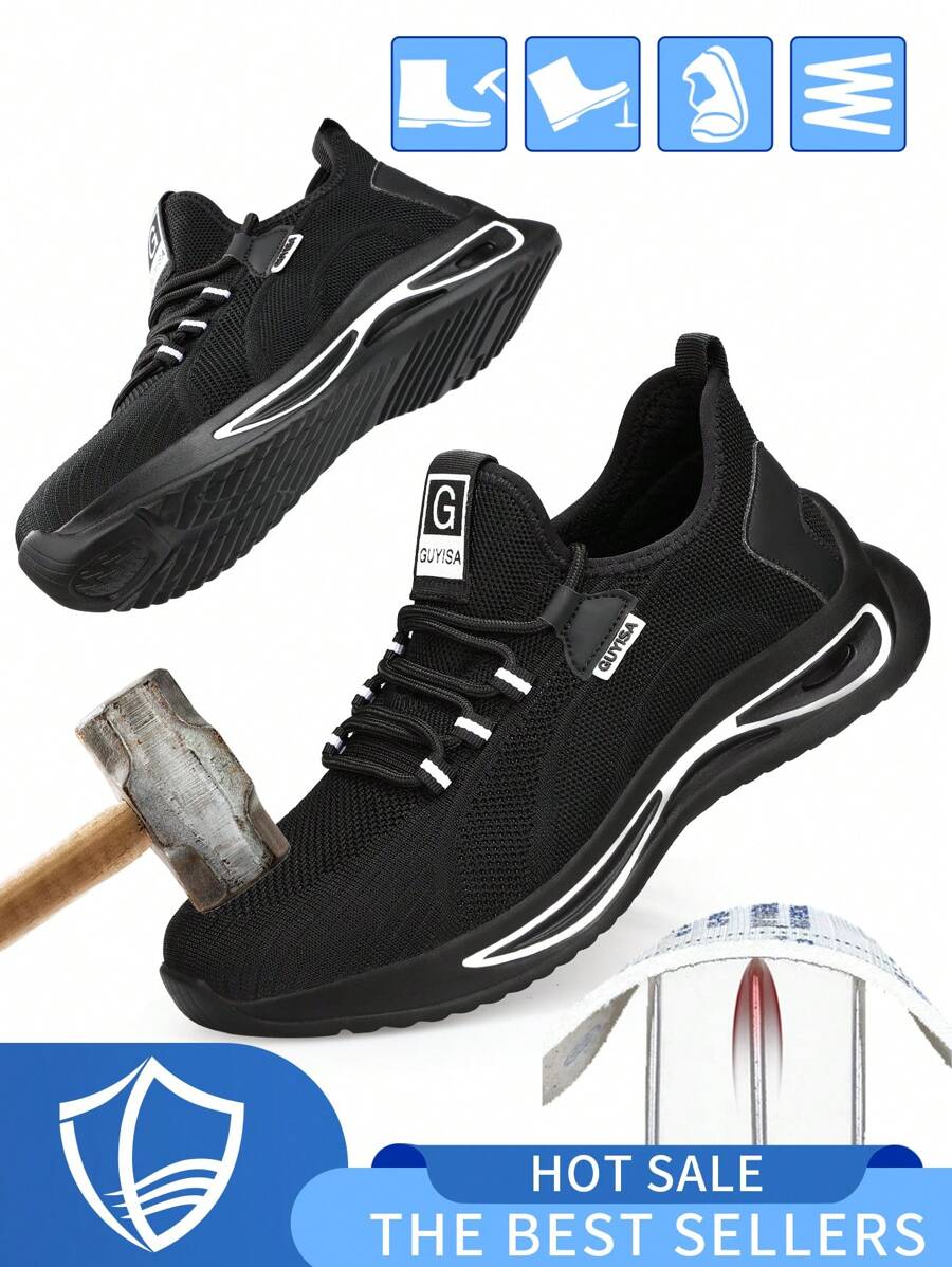 Steel Toe Women Safety Shoes, Anti-Crush, Anti-Puncture, Oil/Acid ...