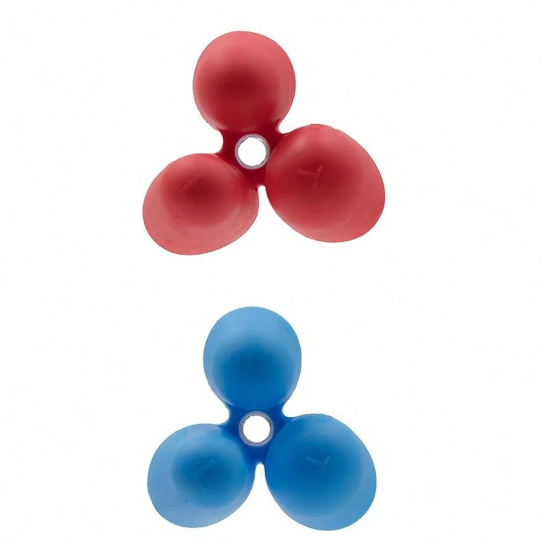 6 ErgoGrip Silicone Pencil Grips - Triangular Writing Assistance Tool ...