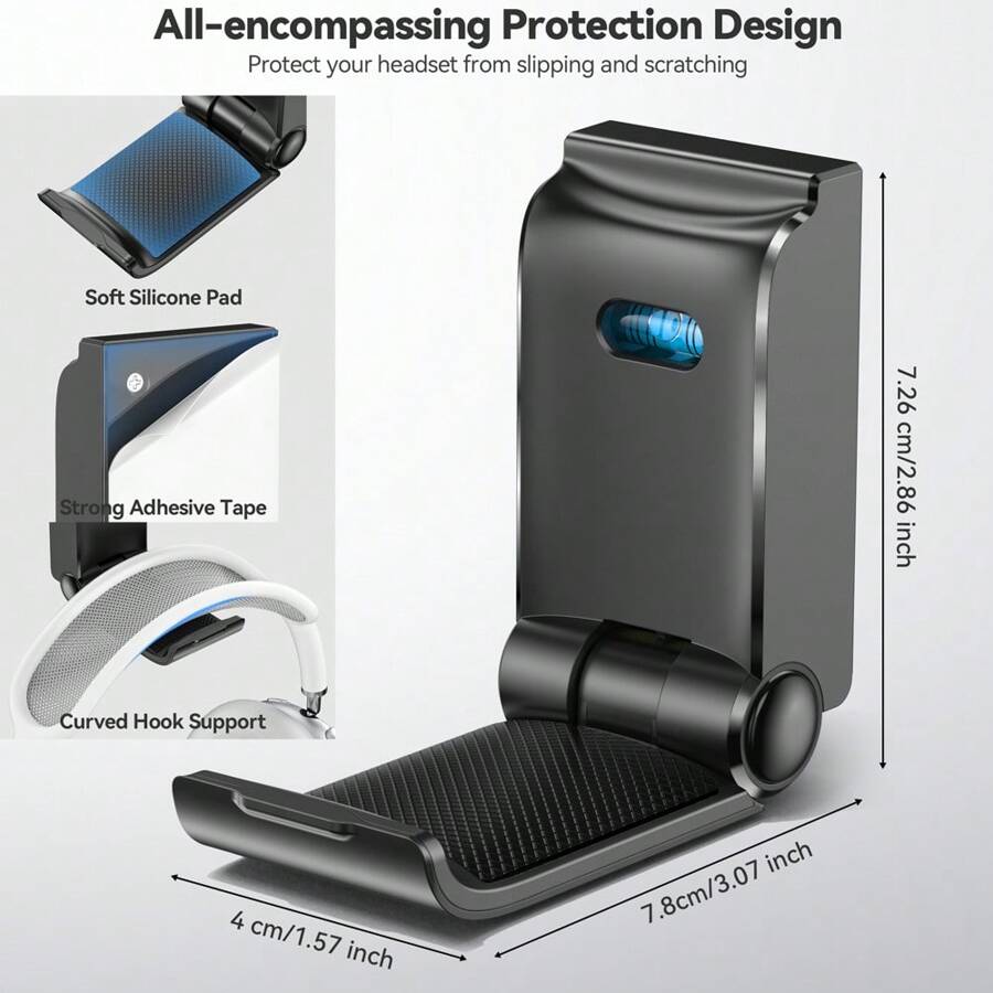 Creative Foldable Headset Hanger Rack For Headphones, Desktop Computer ...