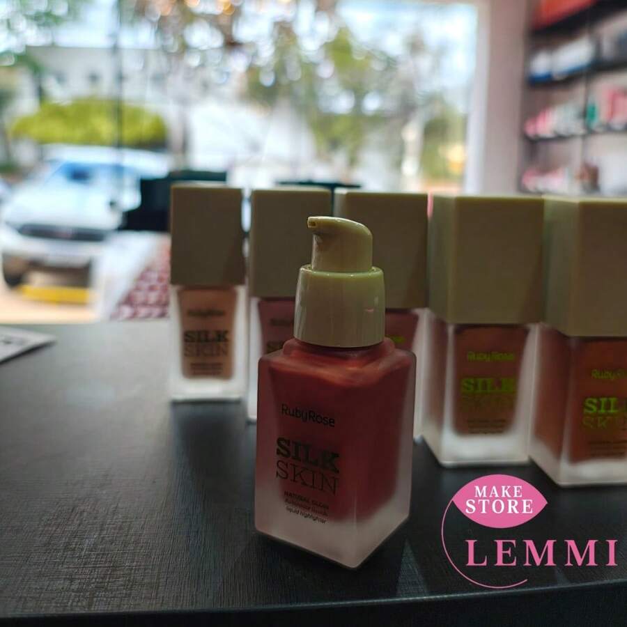 Lançamento Iluminador liquido Silk Skin - Ruby Rose | SHEIN Brasil