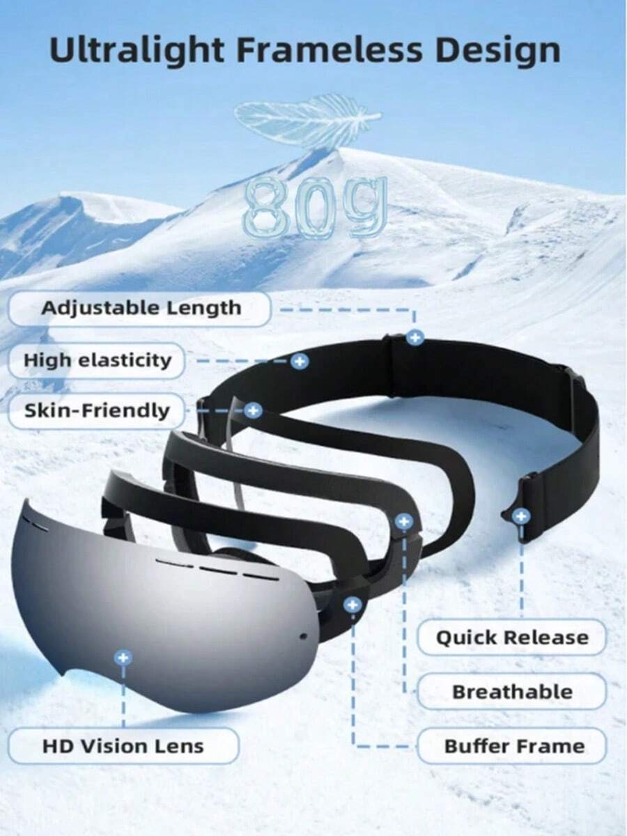 Ski Goggles Snowboard Goggles Men Snowboard Skiing Glasses Women ...