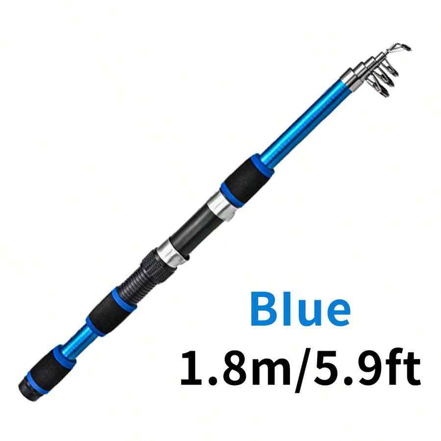 Telescopic Rock Fishing Rod Spinning Fly Carp Feeder Carbon Fiber Mini ...