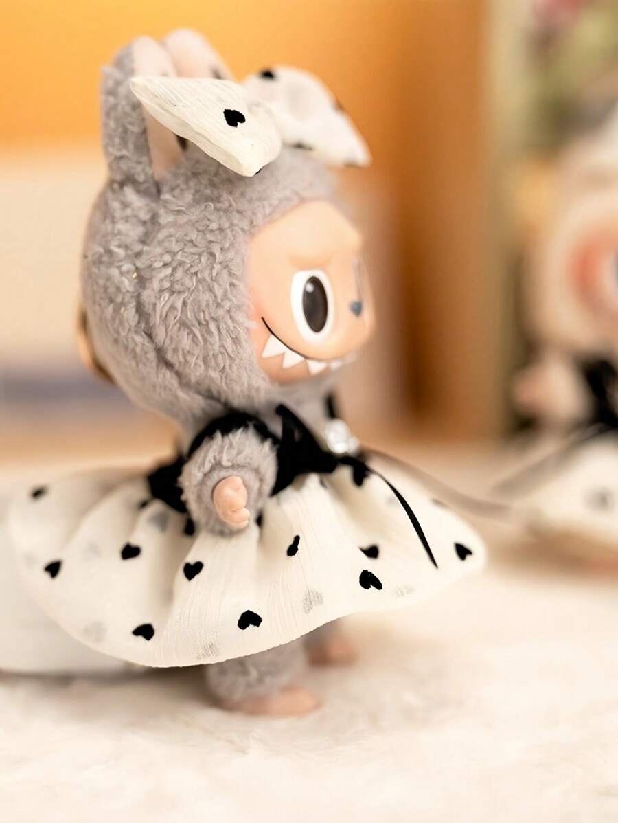 Doll Clothes (No Doll Included), Fit For 17cm Labubu Doll Outfit ...