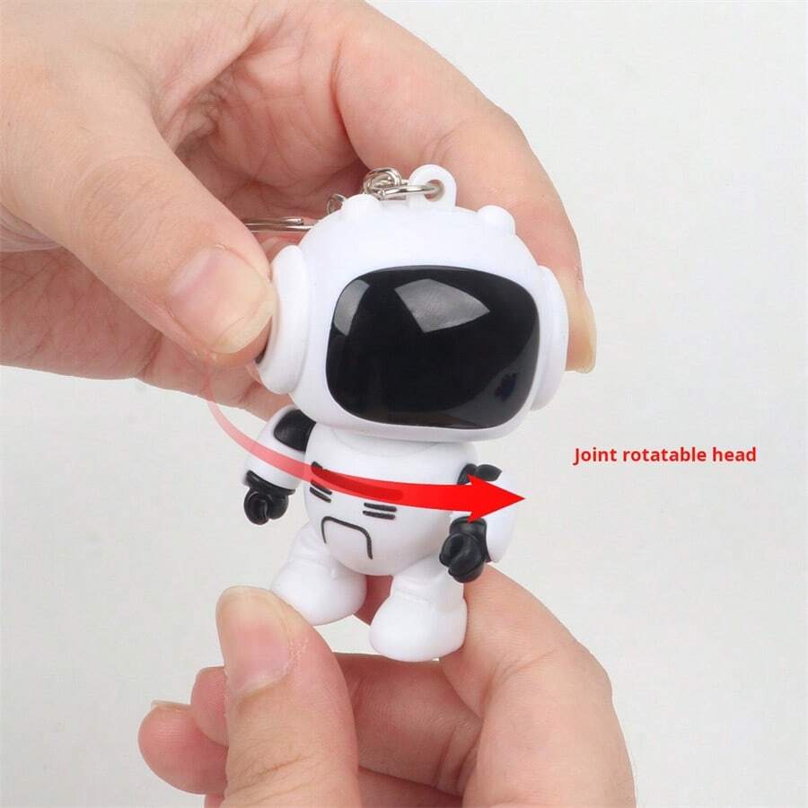 2pcs Space Robot Key Chain, Mini Realistic Multi-Jointed Stress Relief ...