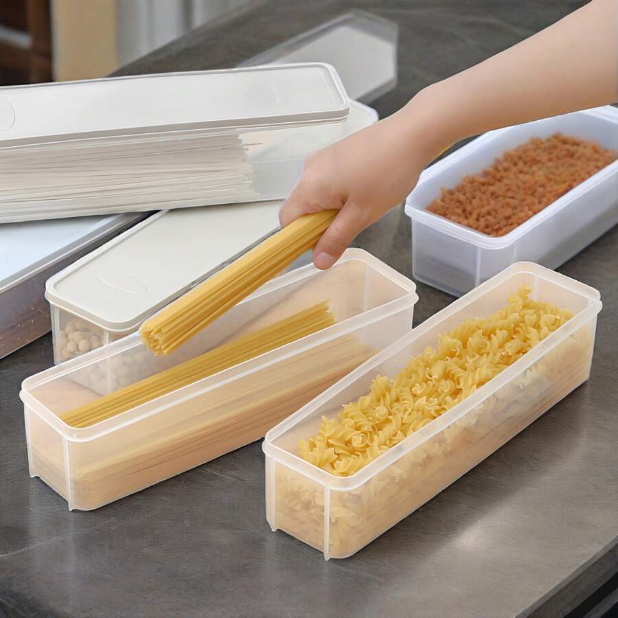 Rectangular Sealed Airtight Storage Container Box For Spices, Noodles ...