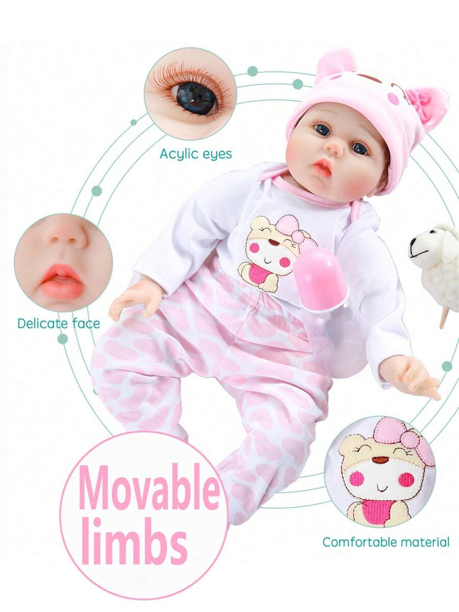 Bonecas Reborn de Bebê Realista - Bonecas de Bebê Recém-Nascido ...