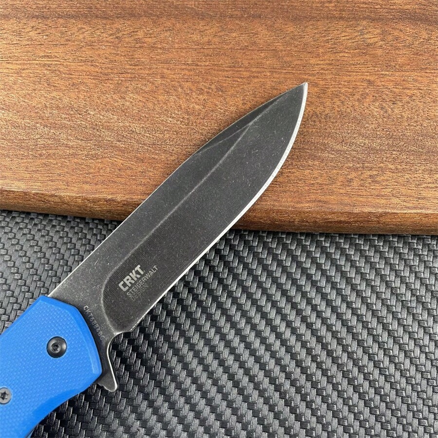 Tactical Folding Pocket Knife 8CR13MOV Blade G10 Handles Camping EDC ...