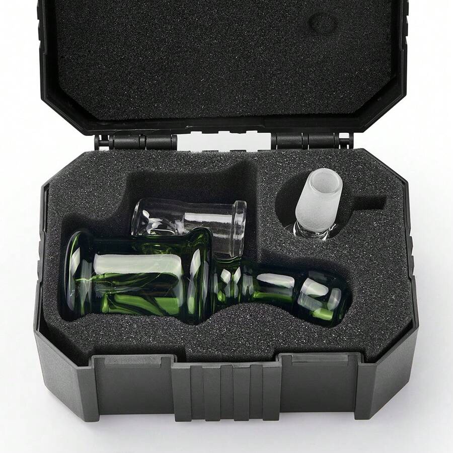 Glass Tobacco Water Pipe Smoking Set With Tool Box | aktuelle Trends ...