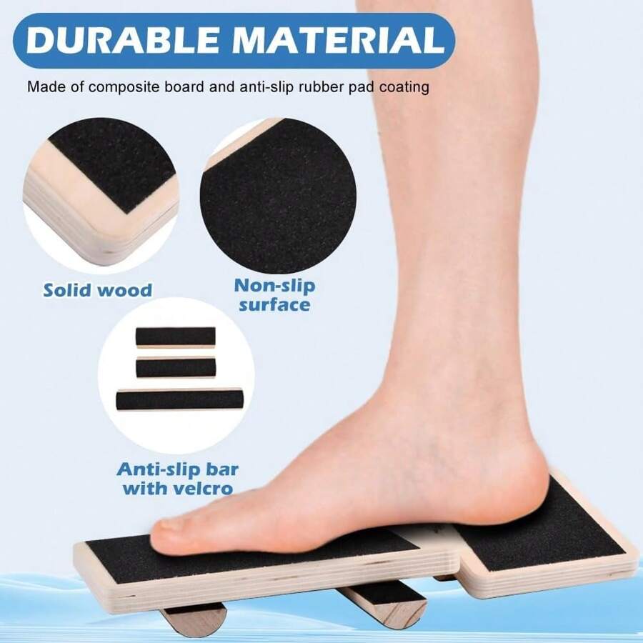 Ankle Strengthener Exerciser For Sprained, Single Foot Balance Board ...
