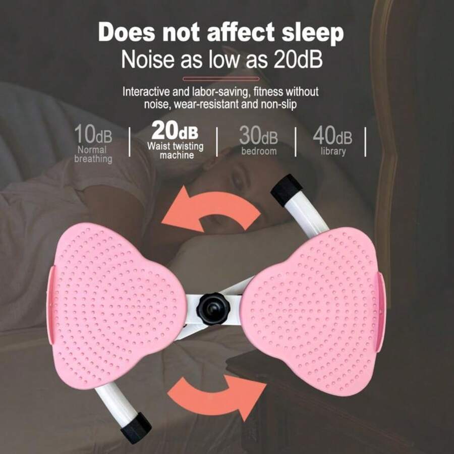 HOTWAVE Ab Boards Waist Twist Machine Women's Waist Exercise Equipment Cardio Home Training ...