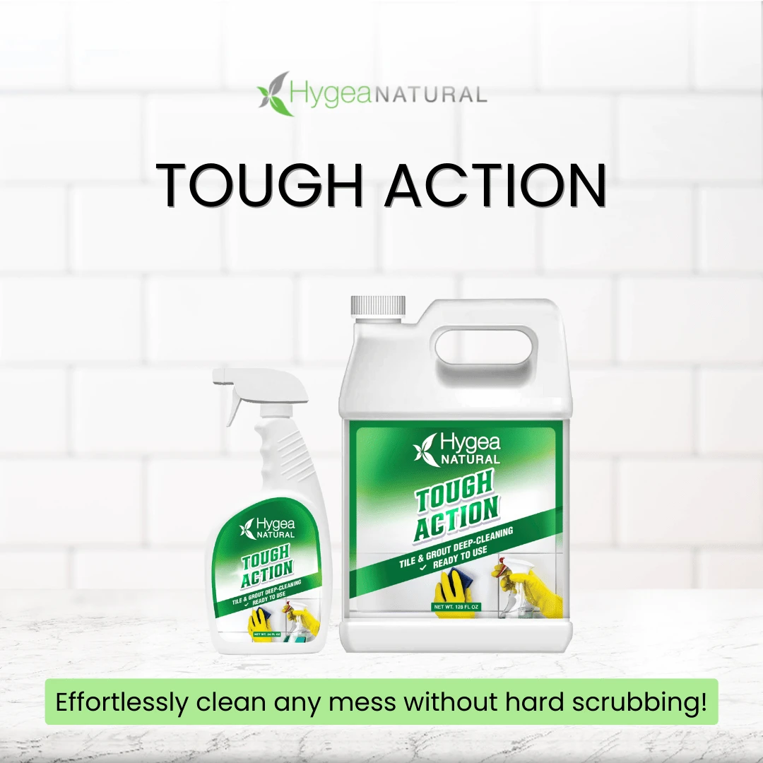 Hygea Natural Tough Action - Tile & Grout Deep-Cleaning (Concentrated ...