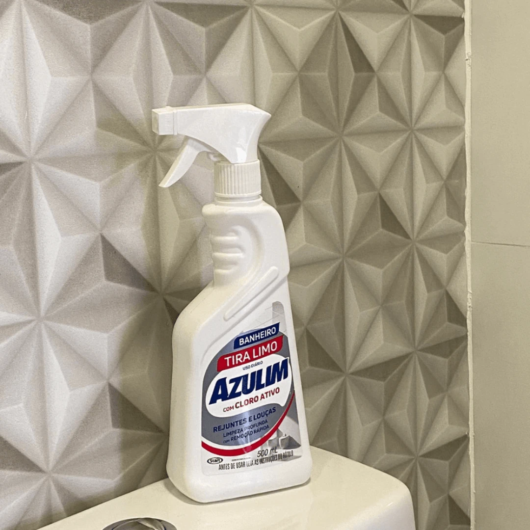 Tira Limo Spray Limpa Rejunte Com Cloro Ativado 500ML Azulim | SHEIN Brasil