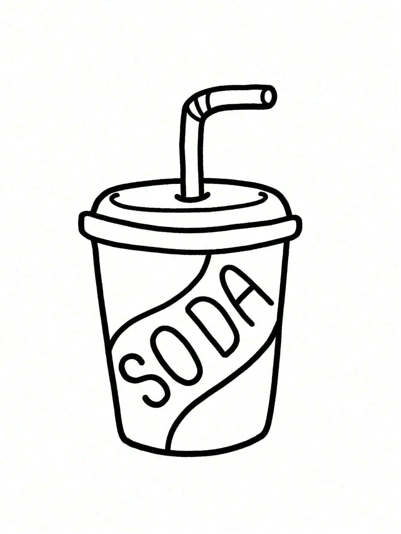 Livre de coloriage Aliments, boissons et douceurs : Conceptions ...