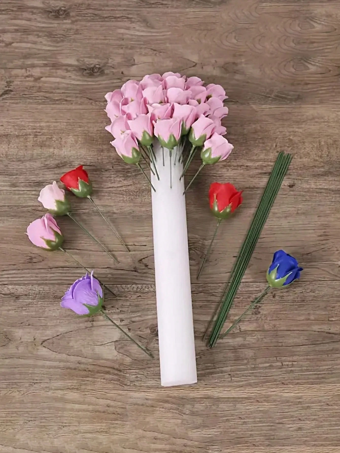Total Length 200cm Diameter 4cm Foam Stick, Artificial Flower ...