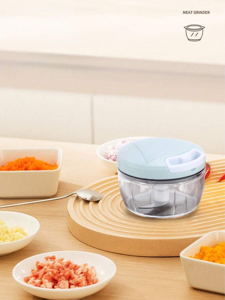 Manual Small Vegetable Cutter, Multi-Functional Hand-Operated Meat ...