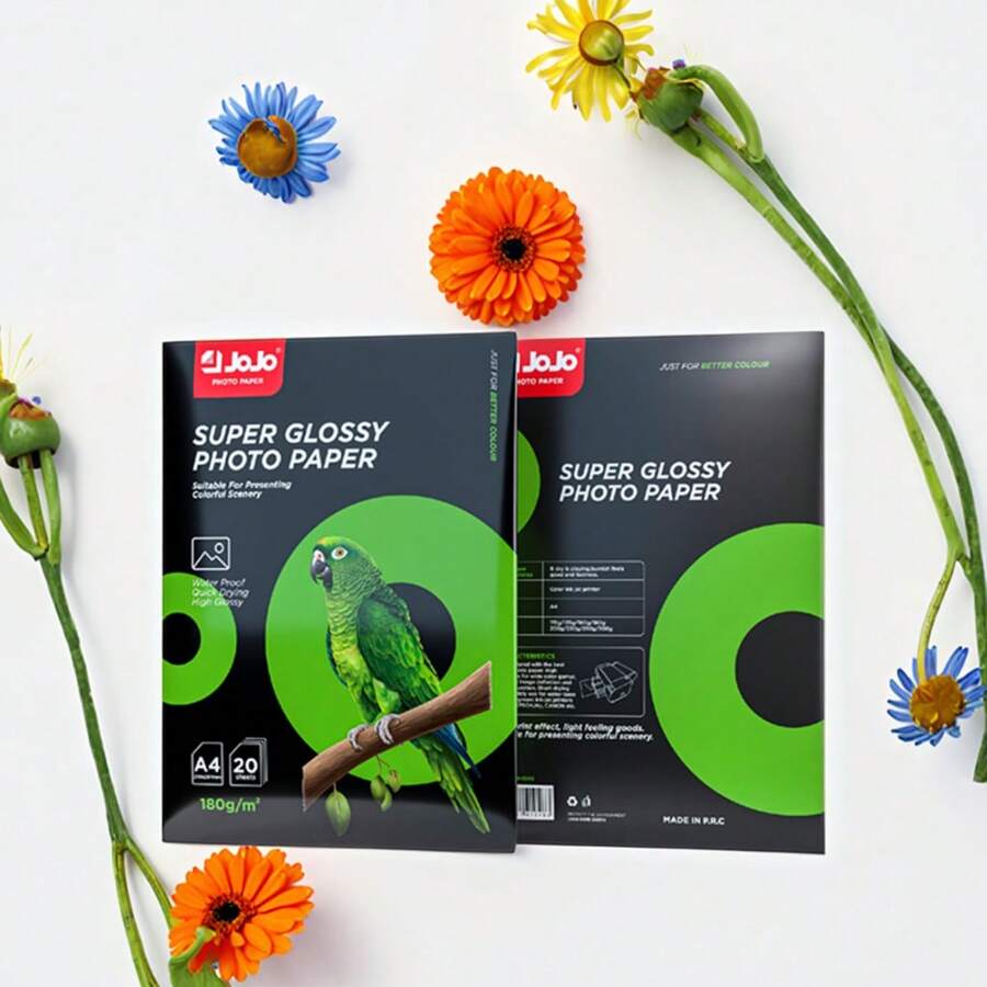 20 Sheets 180gsm Single Side Super Glossy Photo Paper | SHEIN EUR