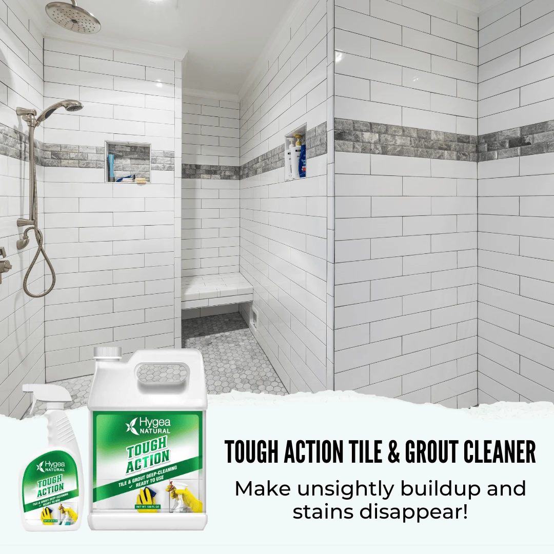 Hygea Natural Tough Action - Tile & Grout Deep-Cleaning (Concentrated ...