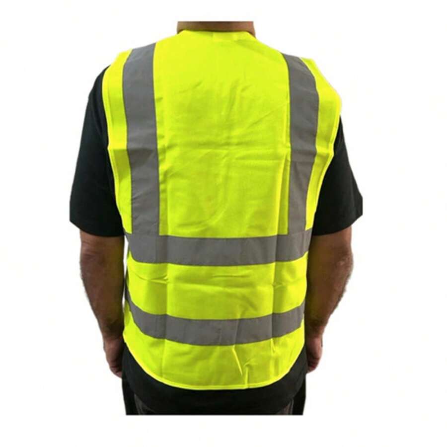 Safety Vest PPE Protection Reflective Strip Work Safety Road Highway ...