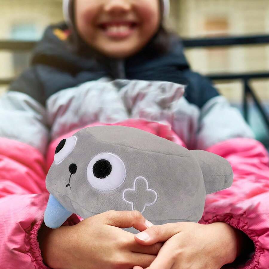 Dandy's World Pebble Vee Rodger Flutter Anime Game World Plush Toy ...