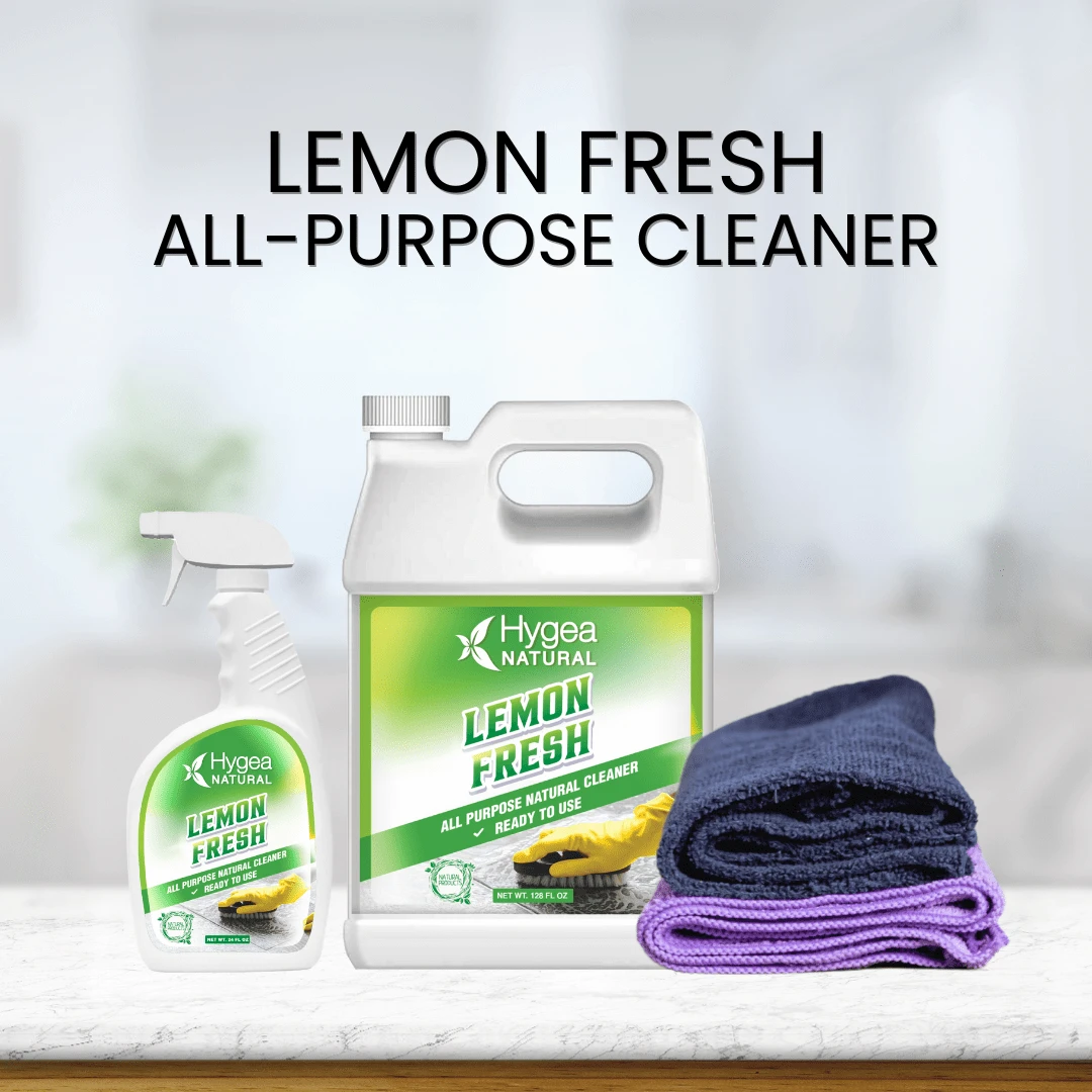 Lemon Fresh All Purpose Cleaner - Chemical-Free - Removes Soil, Dirt ...
