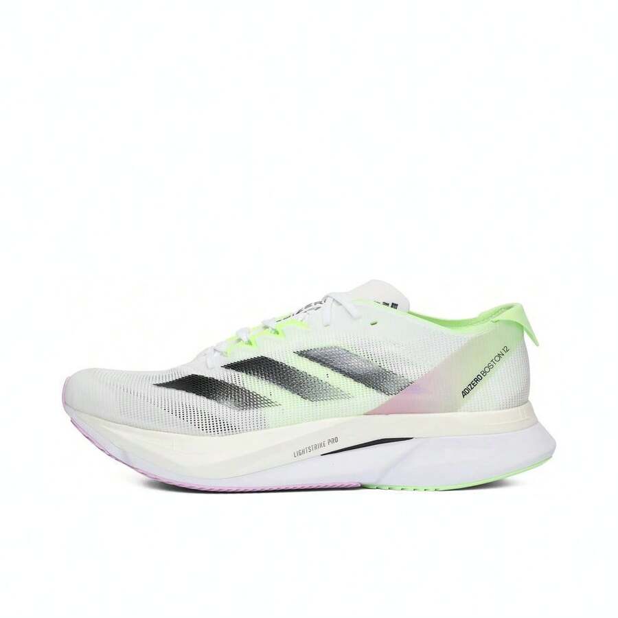 Adidas 2025 Men's ADIZERO BOSTON 12 M Low-Top Running Shoes IG3321 | SHEIN