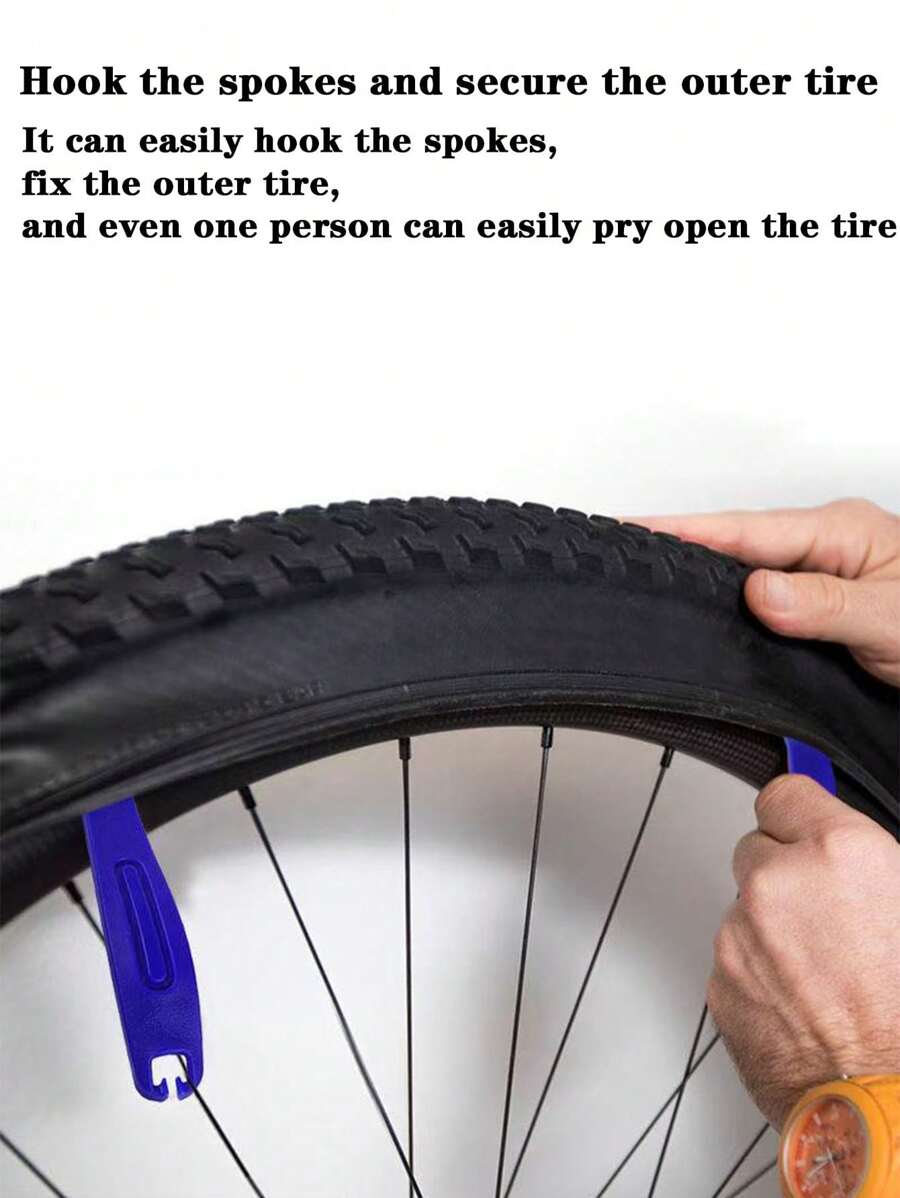 5pcs New Bicycle Plastic Tire Lever, Mountain Bike Tire Remover Tool ...