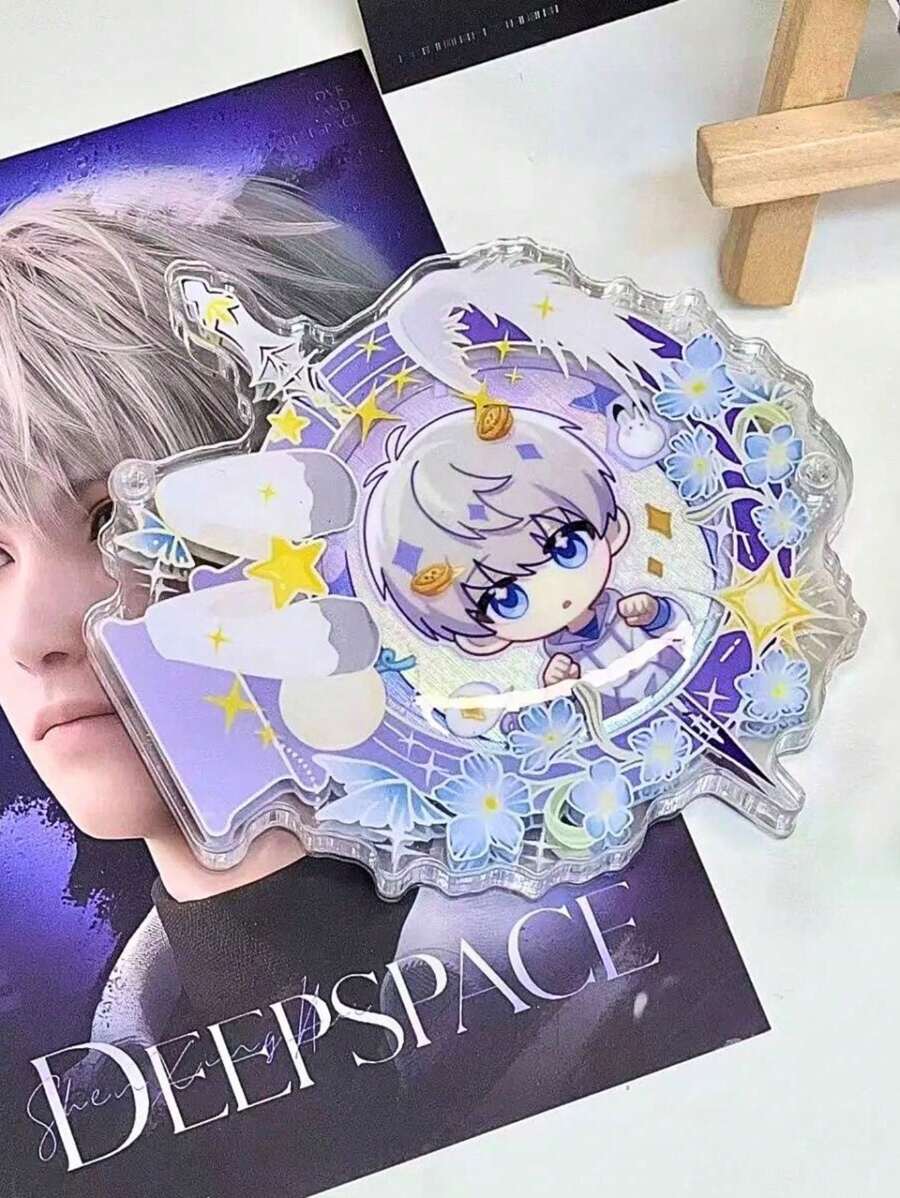 1pc Hot Game Love And Deepspace Creative Badge Mount, 4 estilos e cores ...