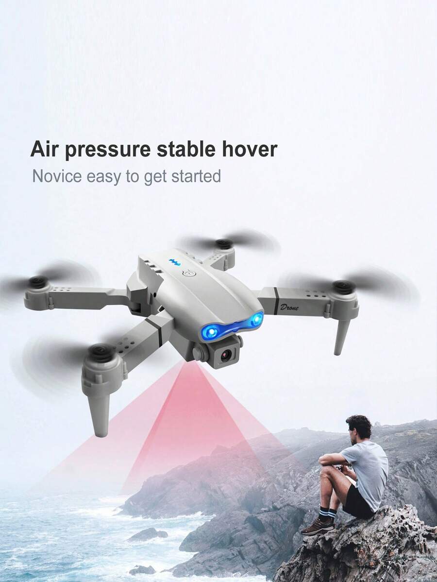 Drone M1 com Câmeras Duplas, Brinquedo Drone com Controle Remoto Dobrável, Adequado para ...