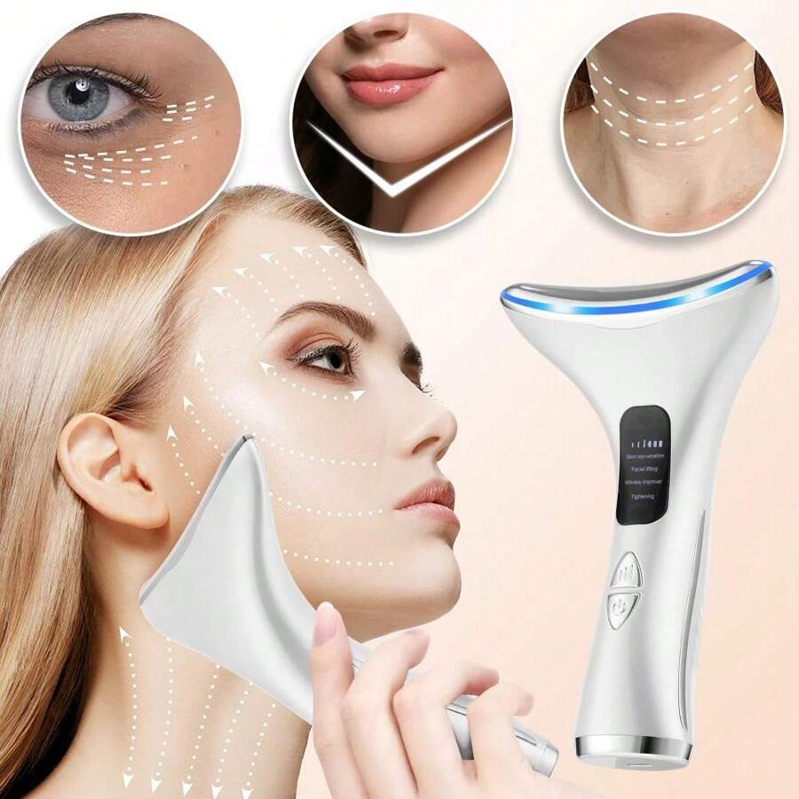 Electric Neck Massager Beauty Instrument Neck Massager Microcurrent ...