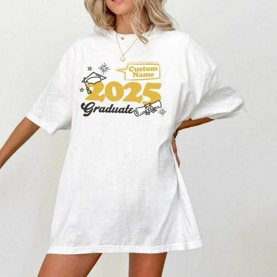 Personalized Graduation Shirts, Add The Graduate Name Shirt, Proud Mom ...