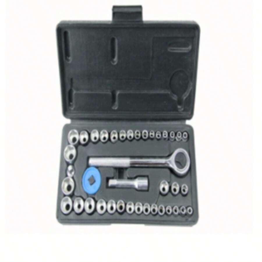 40-Piece Socket Set Auto Repair Socket Set Socket Wrench Vehicle Tool ...