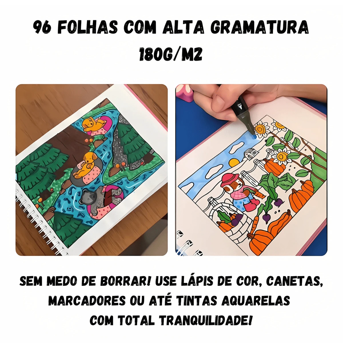 Bobbie Goods Book 96 Pages + 24 Double Tip Pens For Educational ...