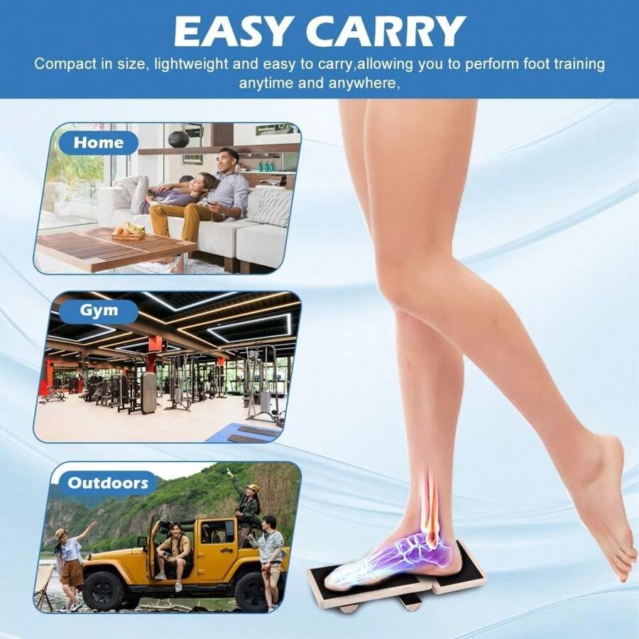 Ankle Strengthener Exerciser For Sprained, Single Foot Balance Board ...