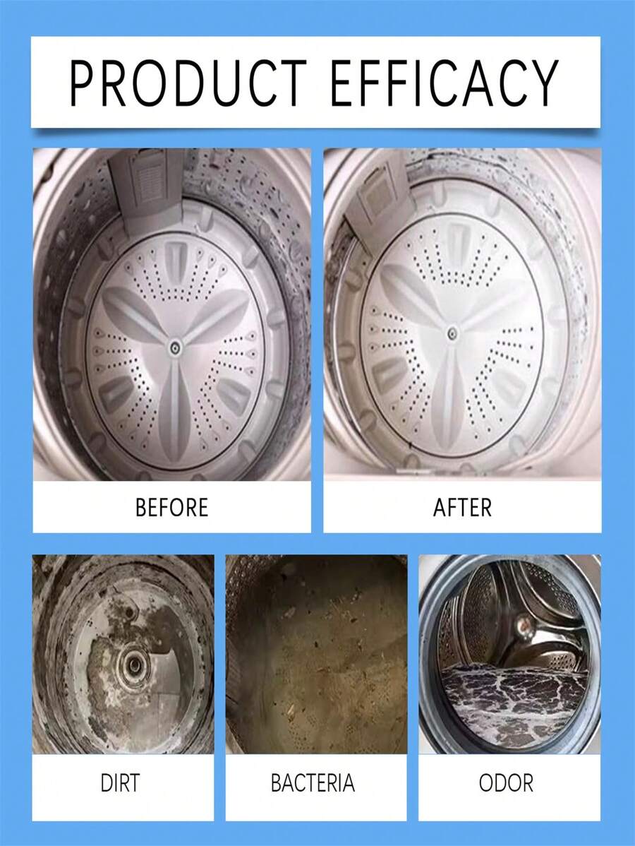 Washing Machine Stain Removal Effervescent Tablets Drum Washing Machine ...