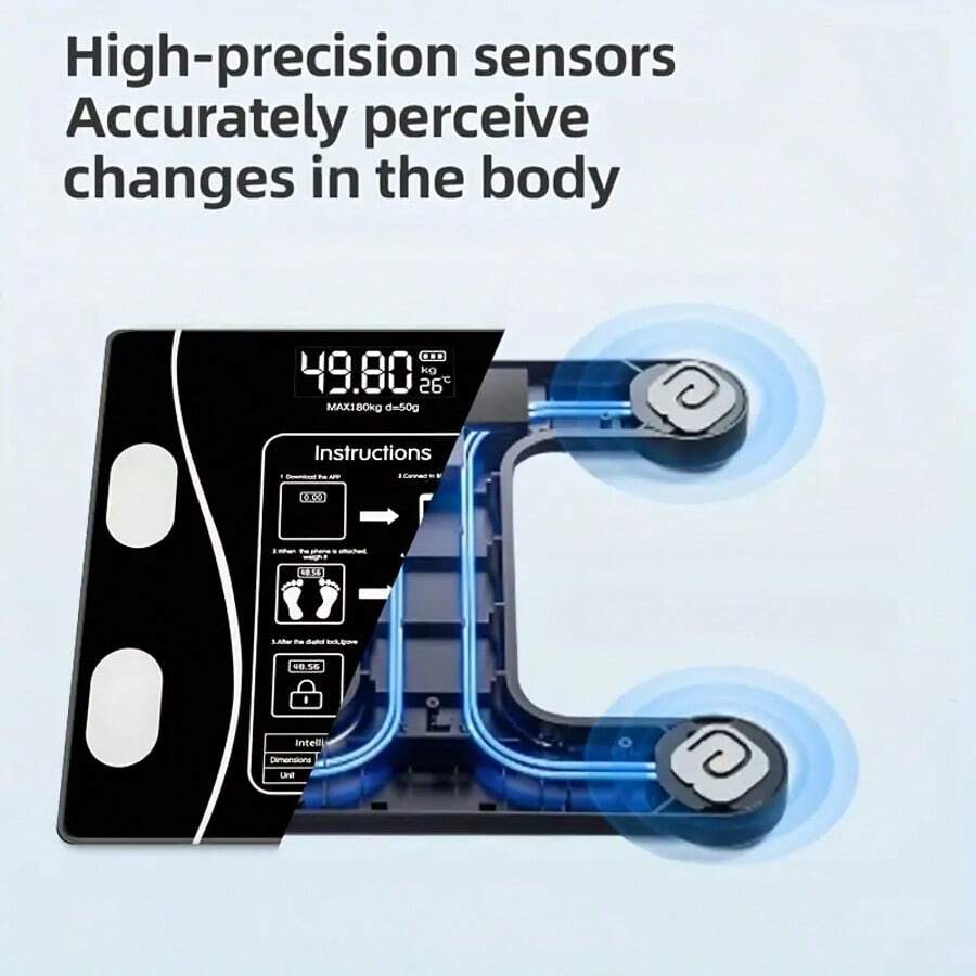 Weight Scale Digital Weighing Machine, EXHome Ultra-Wide Patform Large ...