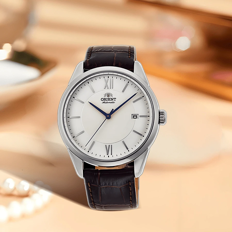 Orient Reloj Clásico con Esfera Blanca Automático RA-AC0017S10D 100M para Hombre | Moda de Mujer ...