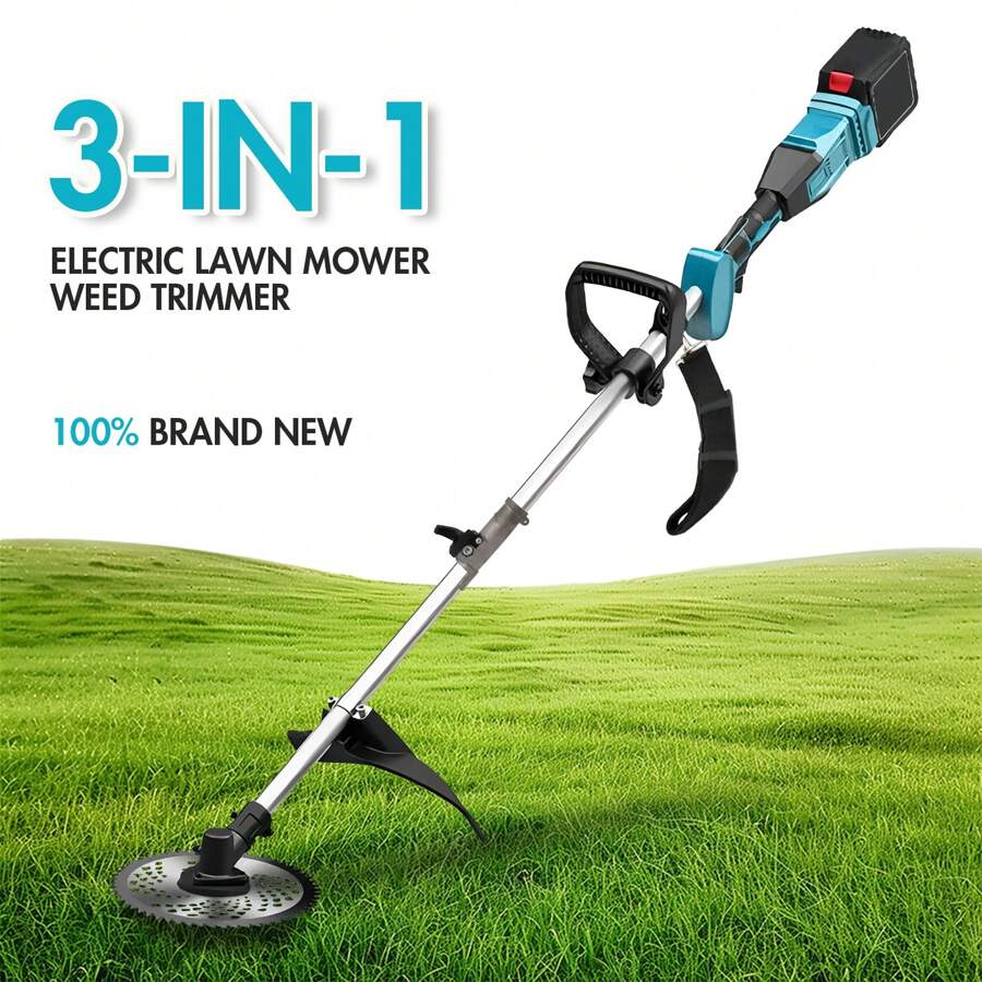 18V Cordless Brushless String Grass Trimmer With Attachment Capability ...