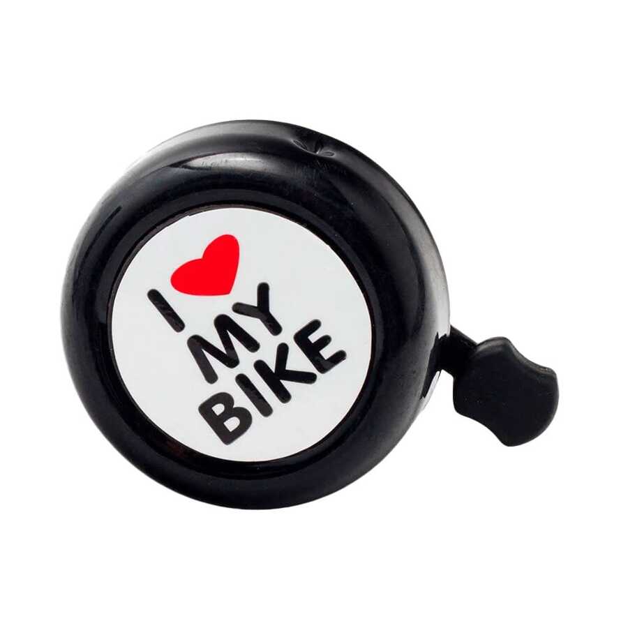 Trim Trim I Love My Bike Black Paco Bike Bell | SHEIN USA