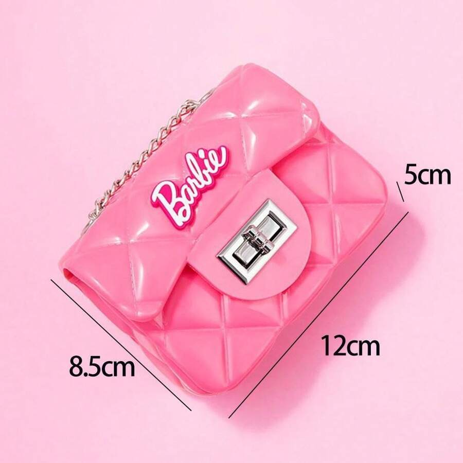 Miniso MINISO Barbie Mini Jelly Bag Shoulder Bag Crossbody Bag For ...