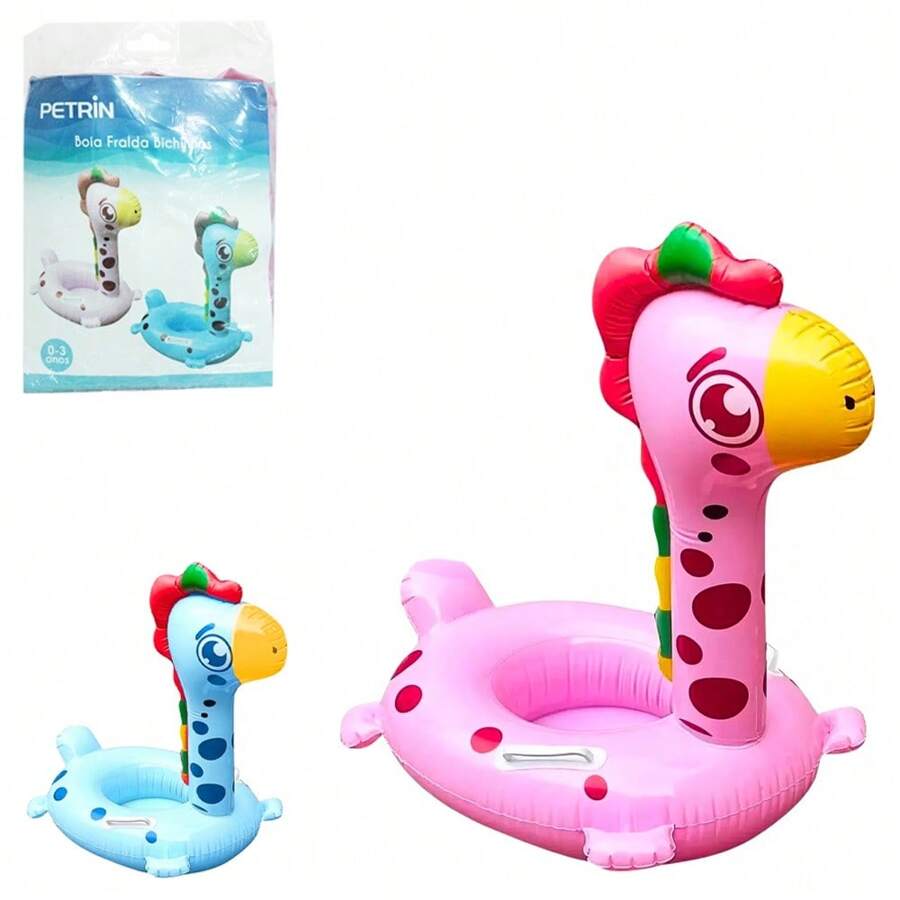 Inflatable Float / Boat Diaper Animals With Backrest And Handle | SHEIN UK