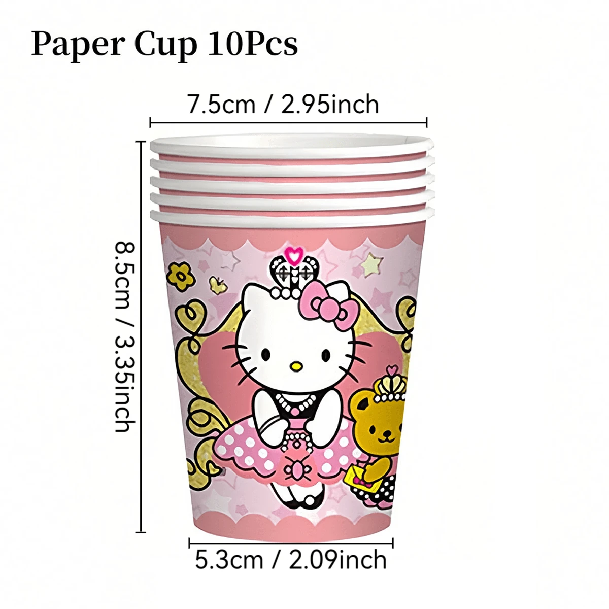 Sanrio 12 Styles Sanrio Theme Birthday Party Decoration Supplies Paper ...