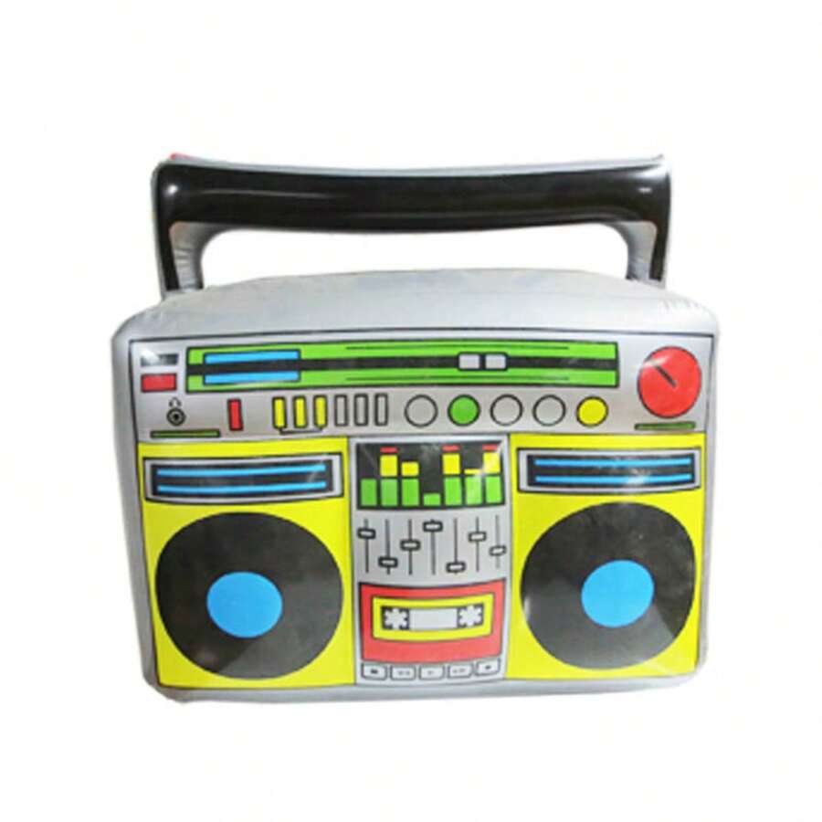 1pc Inflatable Radio, Large PVC Inflatable Musical Instrument Audio ...