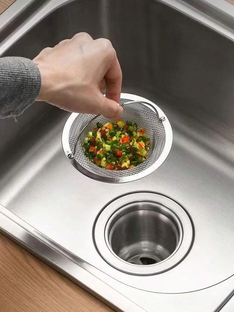 1PC Kitchen Sink Filter, Stainless Steel Sink Drain Filter, Dishwasher ...