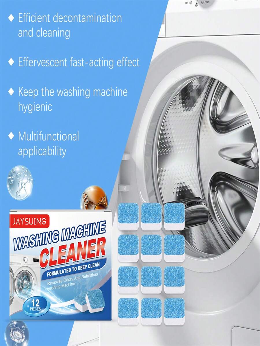 Washing Machine Stain Removal Effervescent Tablets Drum Washing Machine ...