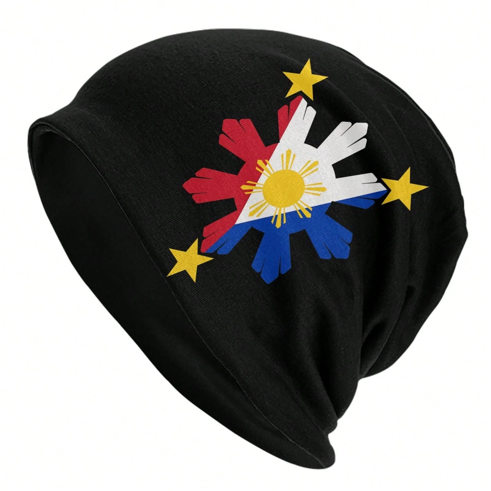Flag Of The Philippines Beanie Street Thin Hat Men's Cap Toque Sports ...