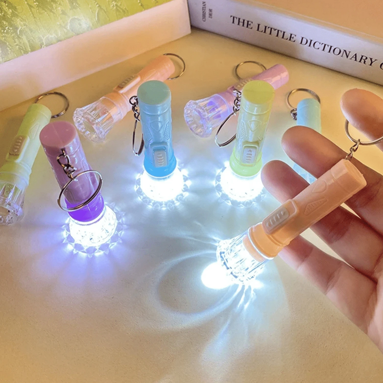 1PC Macaroon Colour Light LED Flashlights Mini Flashlight Toy For ...