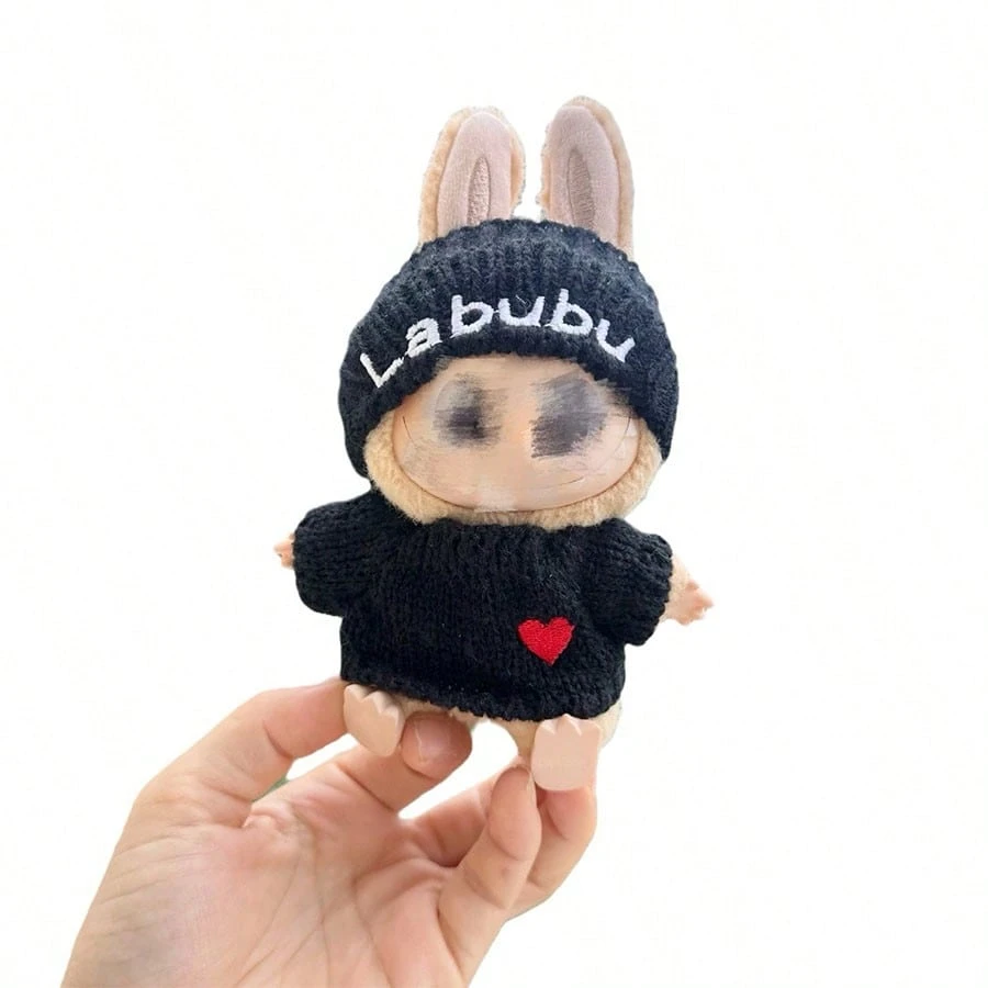 [Clothes Only] 2nd Generation Blind Box Sitting Labubu Party Figurine ...
